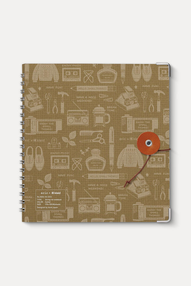 Eric x Kleid String-Tie Notebook