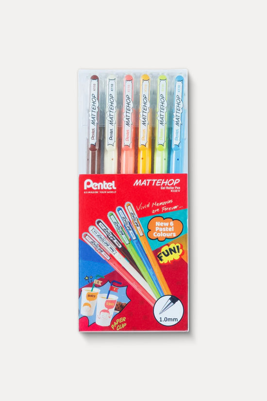Hybrid Mattehop Gel Pen Set