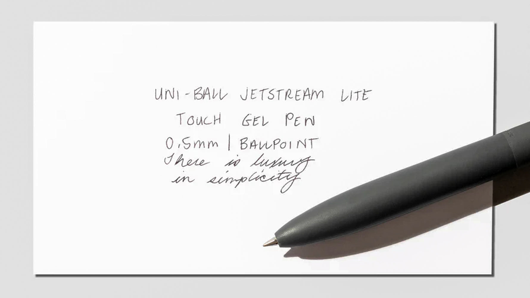 Jetstream Lite Touch Ink Ballpoint Pen