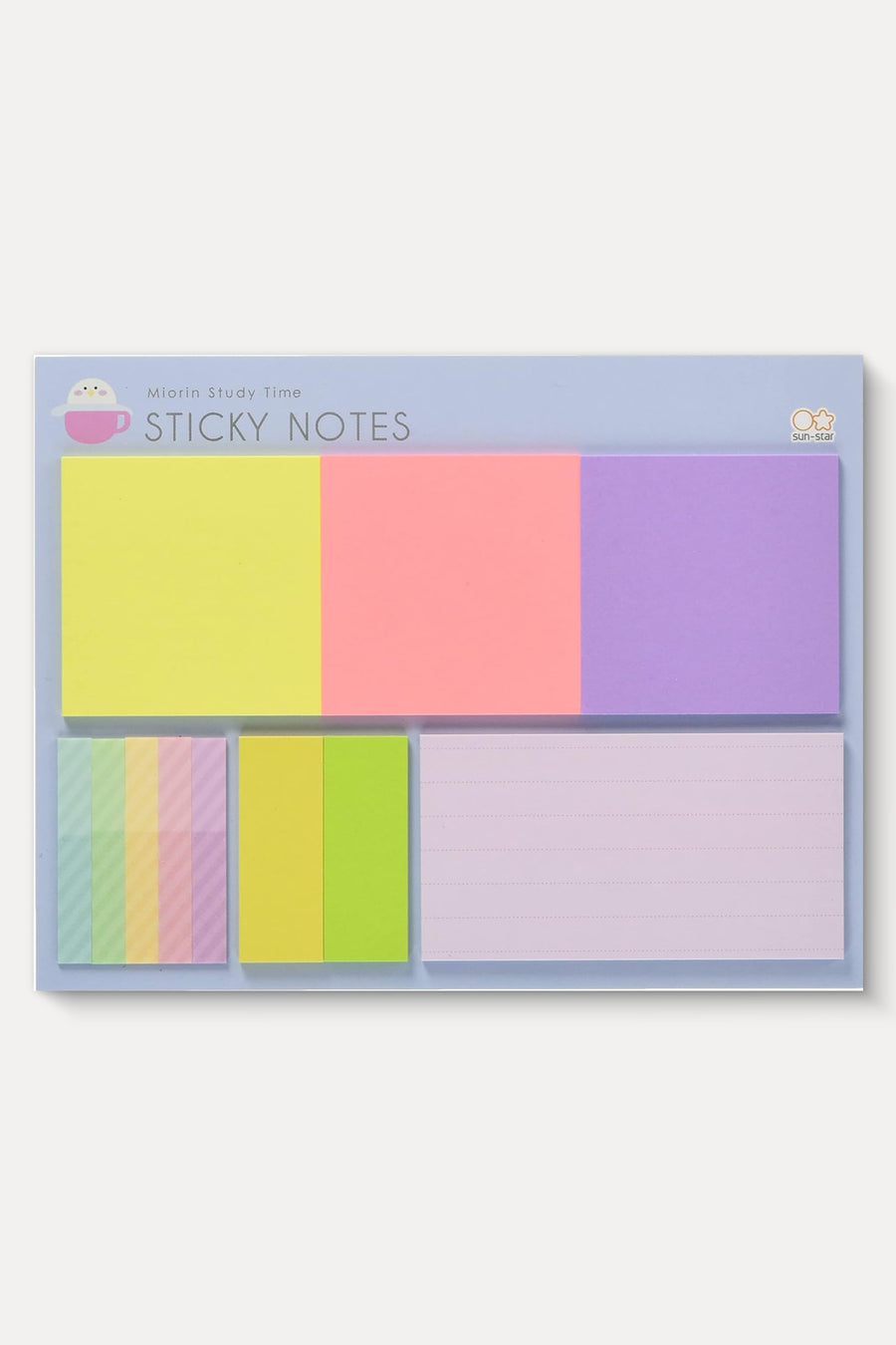 Miorin Colorful Sticky Notes Set
