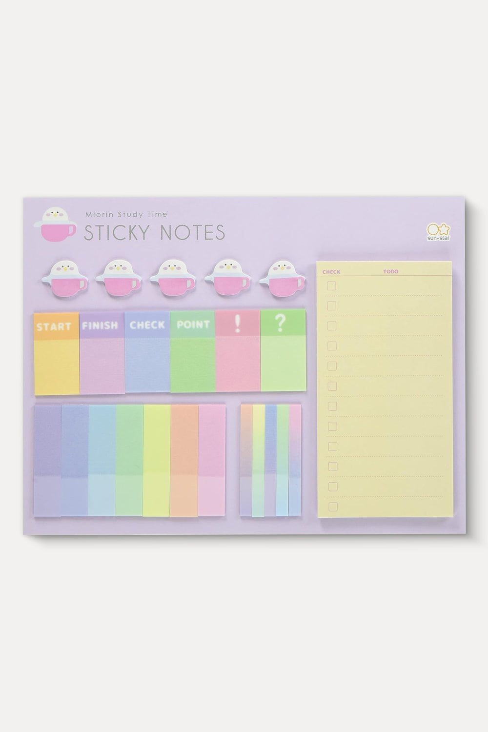 Miorin Study Sticky Notes Set