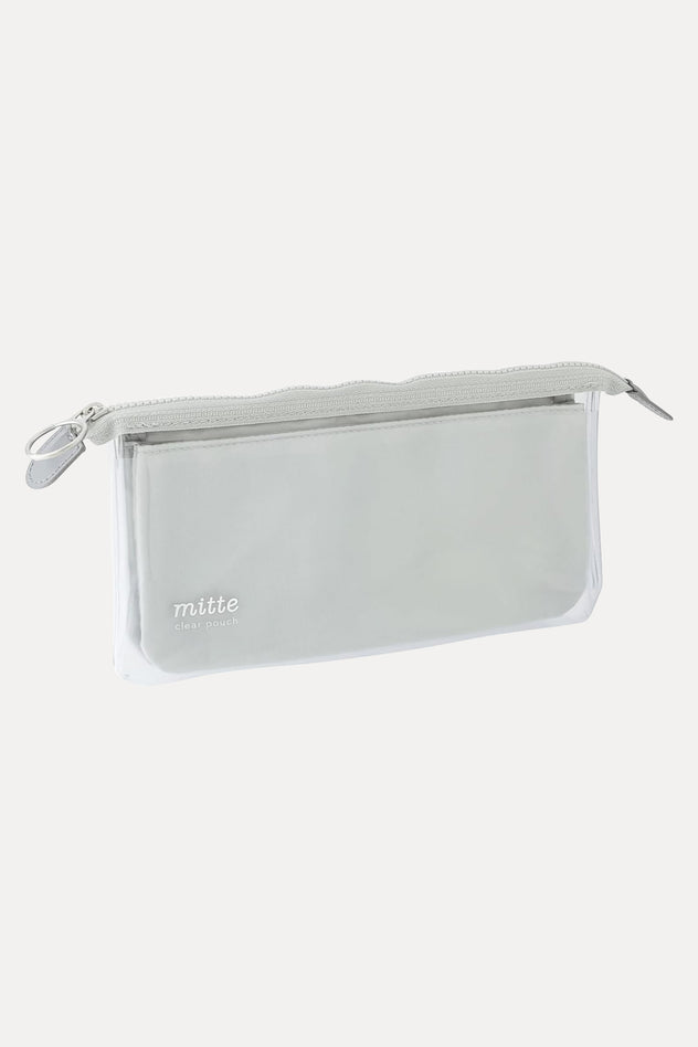 Mitte Flat-Type Clear Pen Case