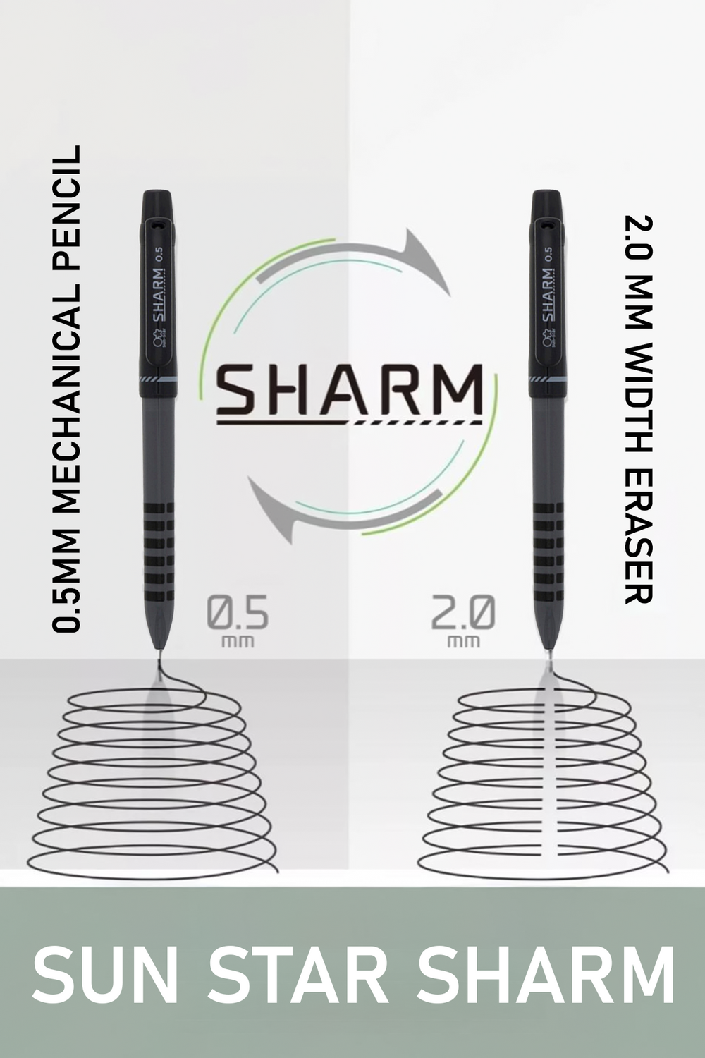 Sharm Multi Mechanical Pencil & Eraser